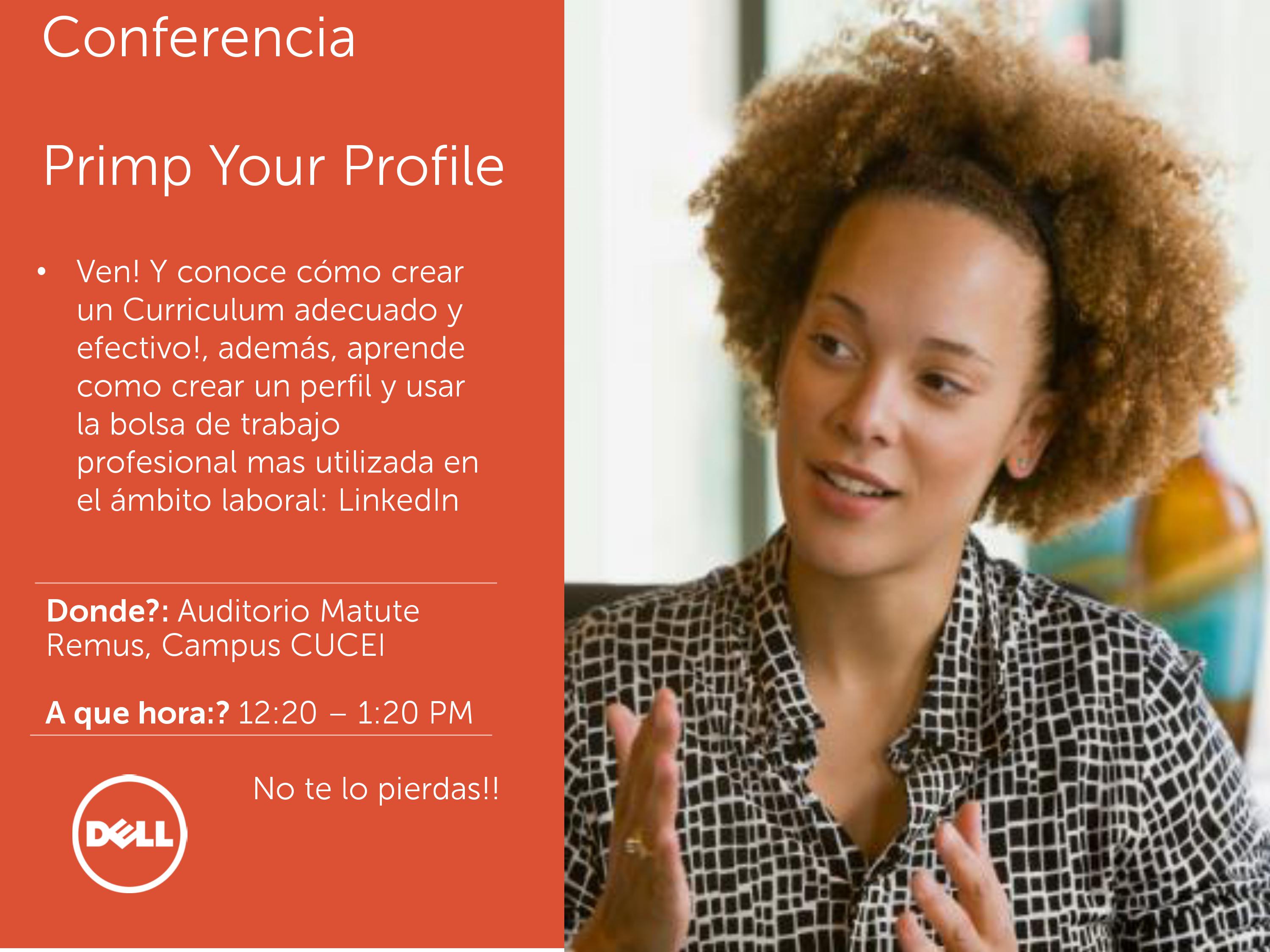 Primp your profile | Centro Universitario de Ciencias Exactas e Ingenierías