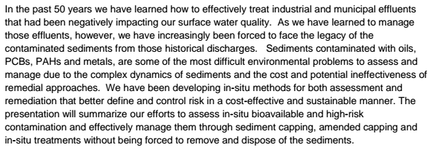 Cátedra Amundson 2015: Dr. Danny D Reible | Centro Universitario de ...